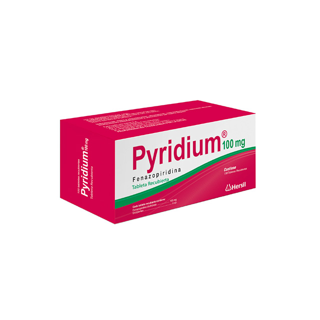 Pyridium 100 Mg Tabletas - Mifarma