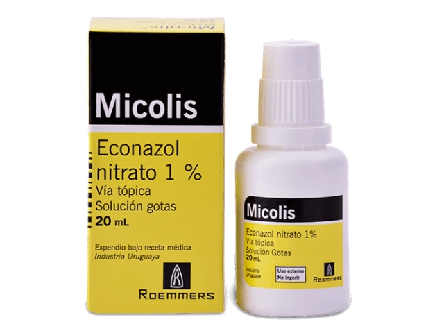 Micolis 1% Solución gotas vía tópica - Mifarma