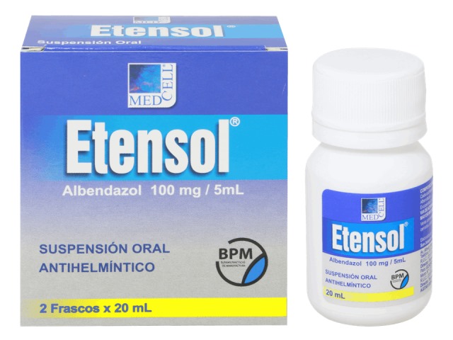 Etensol 100 mg/5 mL Suspensión - Mifarma