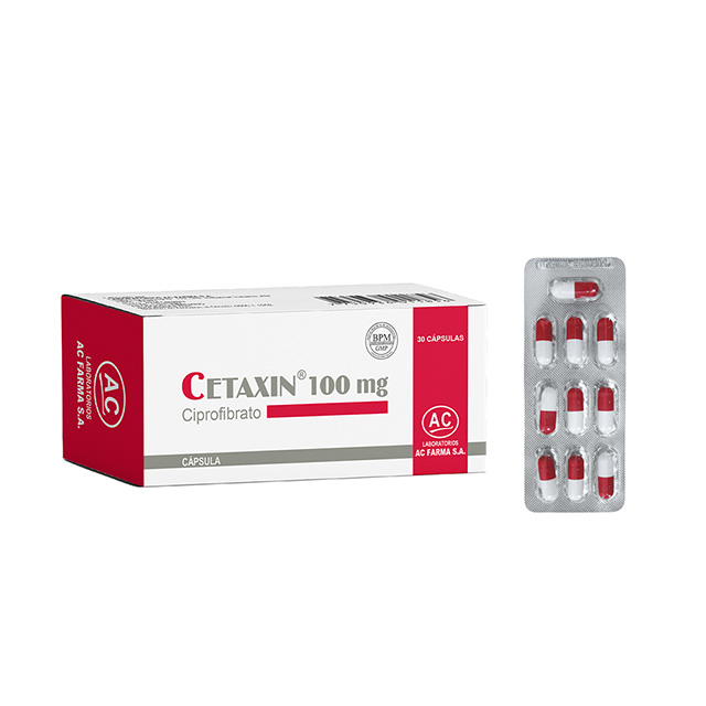 Cetaxin 100 mg Cápsula Caja 30 UN - Mifarma