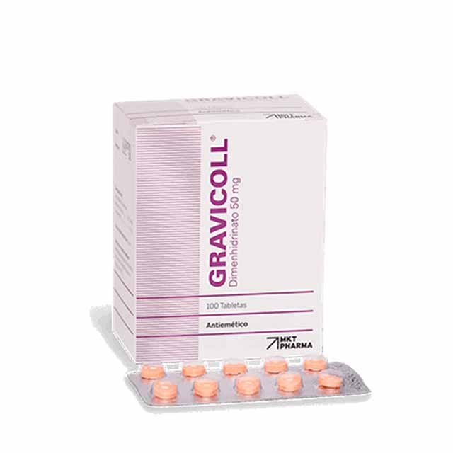 Gravicoll 50 mg Comprimido Caja 100 UN - Mifarma