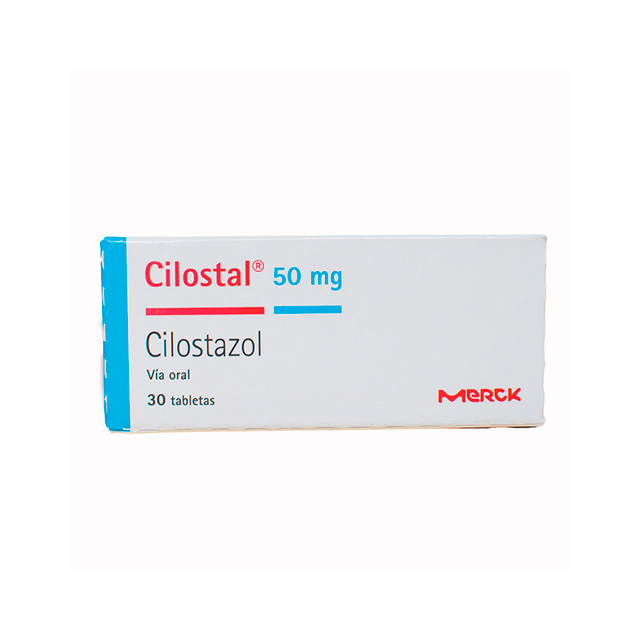 Cilostal 50 Mg Tabletas Caja 30 UN - Mifarma