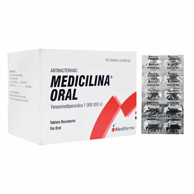 Medicilina 1000 000 UI Tableta Recubierta - Mifarma