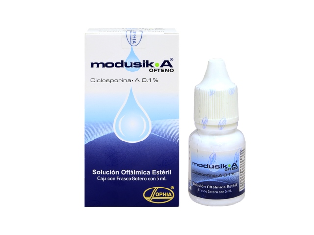 Modusik A Ofteno 0.1% Solución Oftálmica - Mifarma