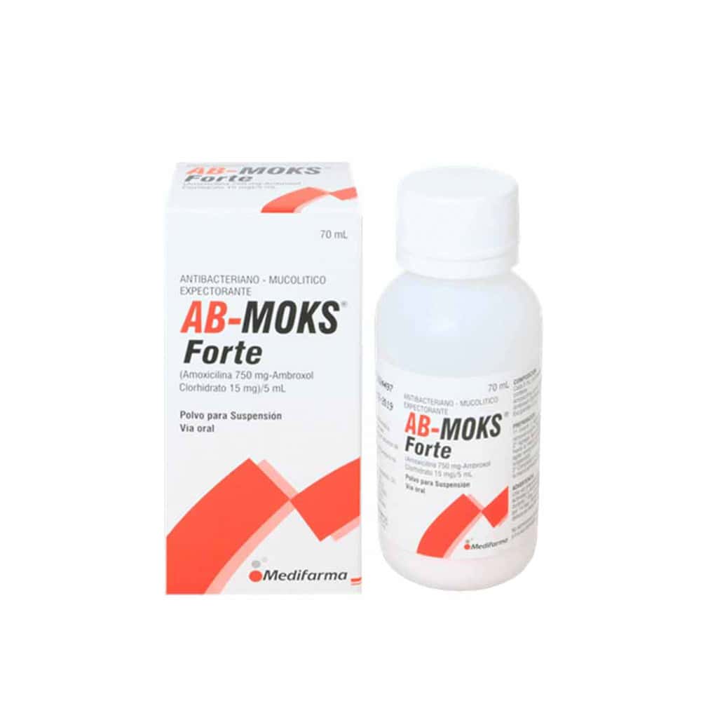 AB Moks Forte 750mg -15 mg/5 ml | Inkafarma