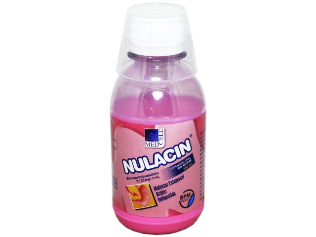 Nulacin 87.33 Mg/5 Ml Jarabe 150 ML - Mifarma