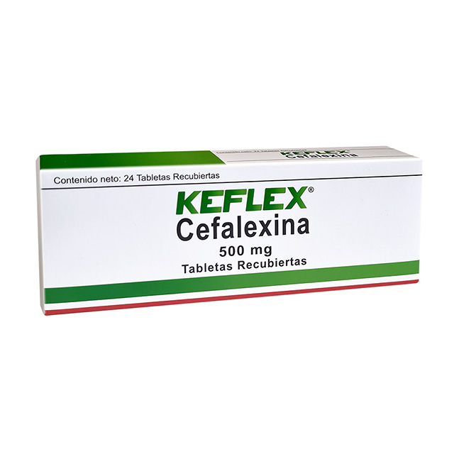 Keflex 500 Mg Tabletas Recubiertas - Mifarma