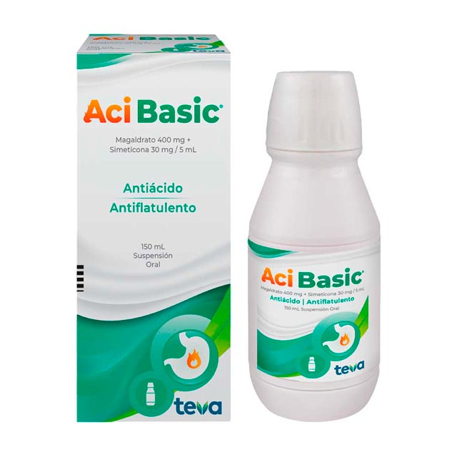 Aci Basic 400mg-30mg/5ml Suspensión Oral - Mifarma