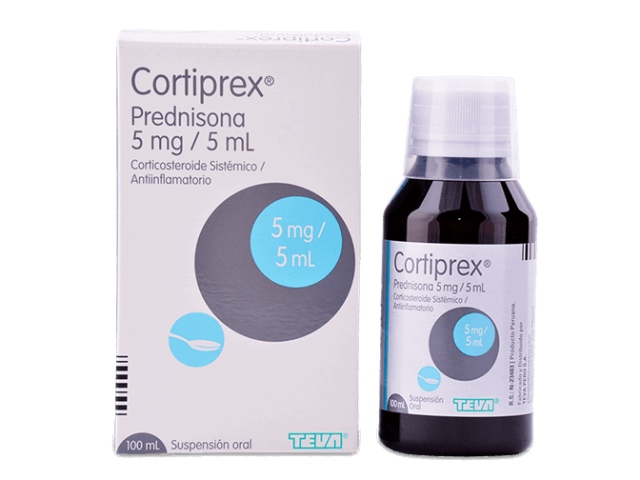 Cortiprex 5 mg/5 mL Suspensión Oral - Mifarma