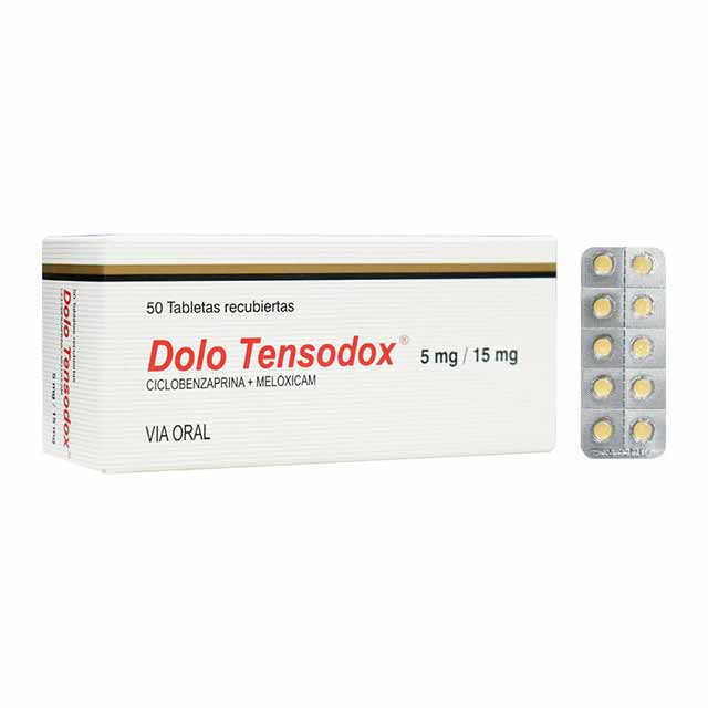 Dolo Tensodox Tableta Recubierta - Mifarma