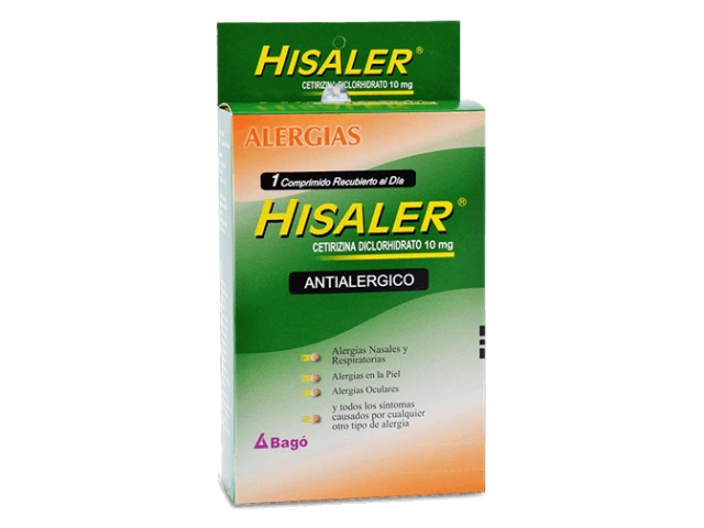 Hisaler 10mg Comprimidos Recubiertos - Mifarma