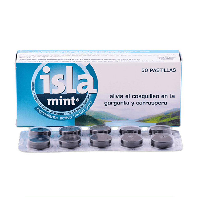 Isla Mint Pastilla Caja 50 UN - Mifarma