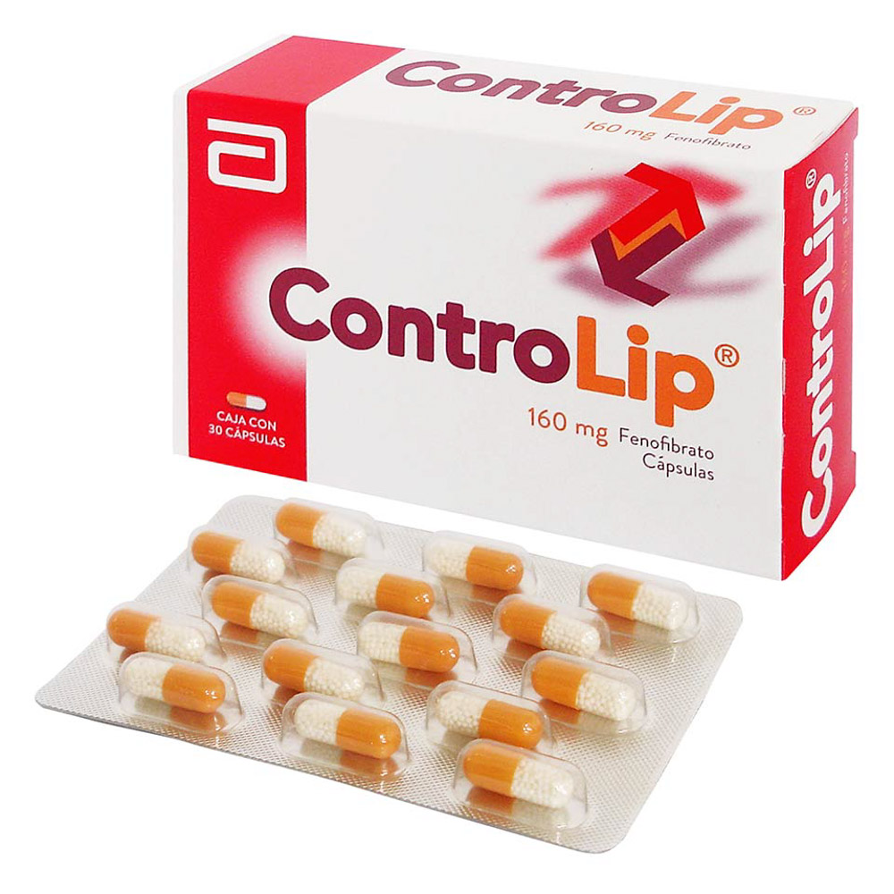 Controlip 160 Mg Cápsulas | Inkafarma
