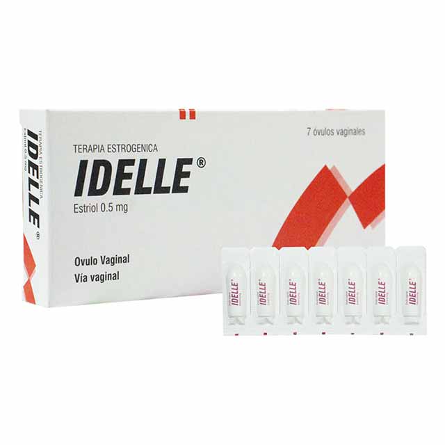 Idelle 0.5 Mg Ovulos Vaginales 7 UN - Mifarma