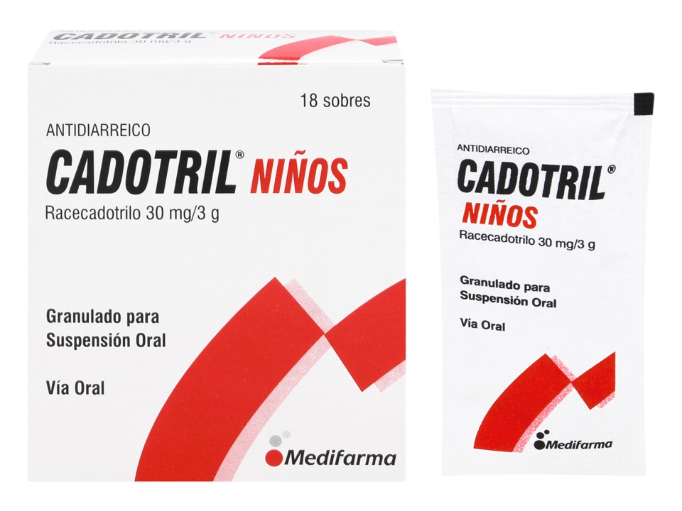 Cadotril Niños 30mg- 3g Granulado | Inkafarma