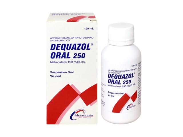 Dequazol Oral 250 Mg/5Ml Suspensión Oral - Mifarma