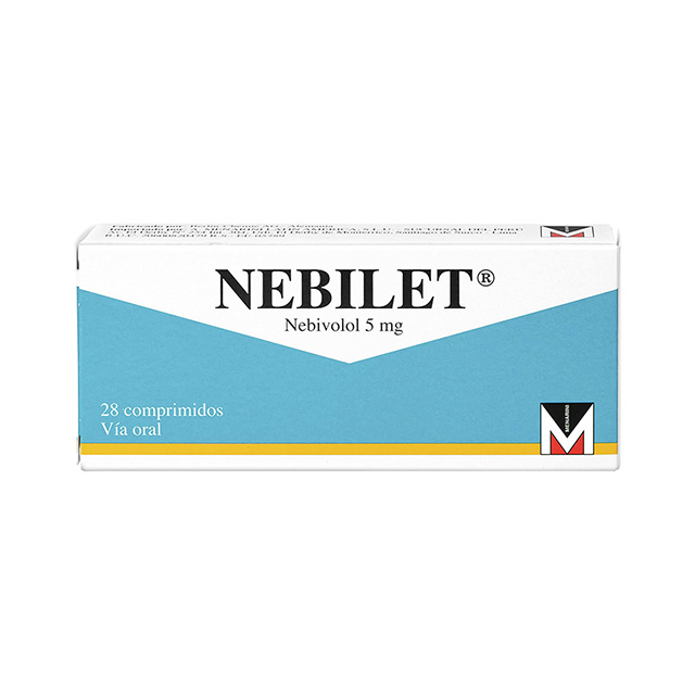 Nebilet 5mg comprimidos 28 UN - Mifarma