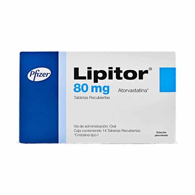 Lipitor 80mg Tableta Recubierta - Mifarma