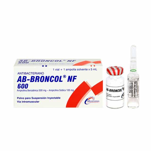 AB Broncol NF 600Mg Inyectable - Mifarma