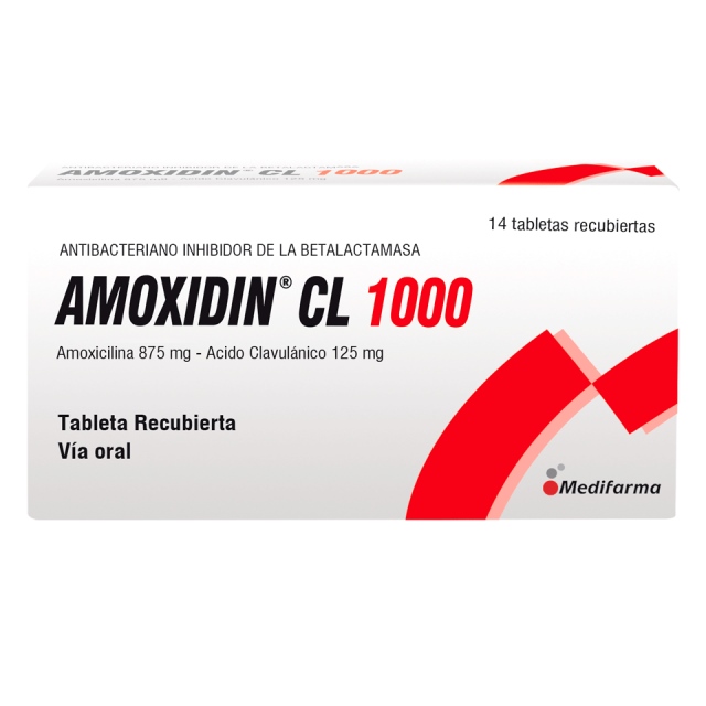 Amoxidin CL 1000mg Tableta - Mifarma