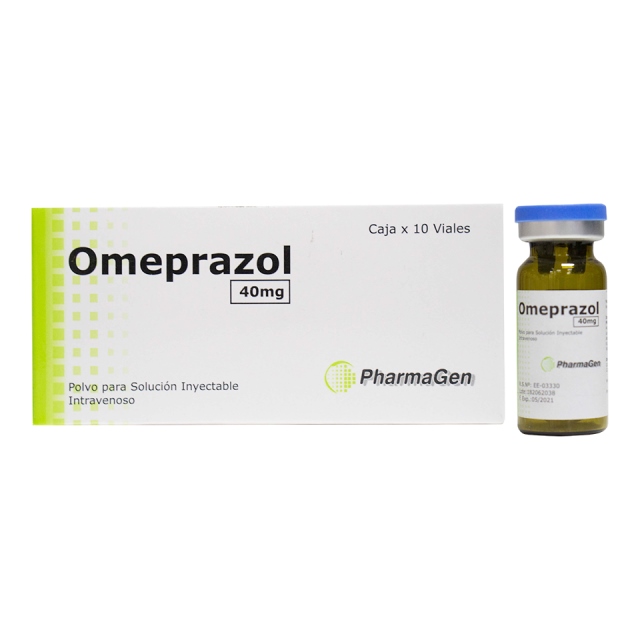 Omeprazol 40mg Polvo Solución Inyectable - Mifarma