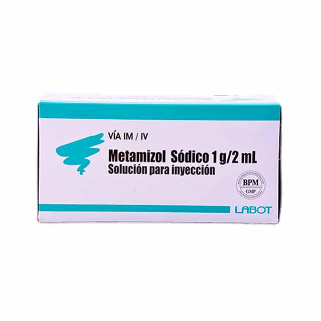 Metamizol sódico 1g/2ml Solución inyectable - Mifarma