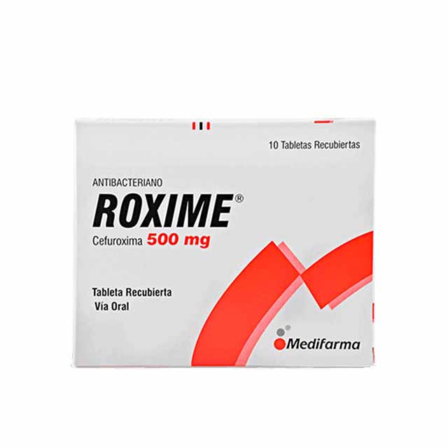 Roxime 500mg Tableta Recubierta - Mifarma
