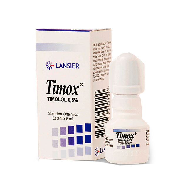 Timox 0.5% Solución Oftálmica 5 ML - Mifarma