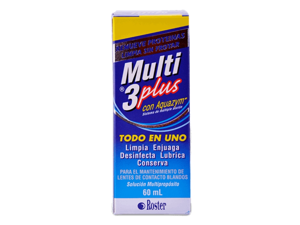 Multi-3 plus Solución multipropósito | Inkafarma