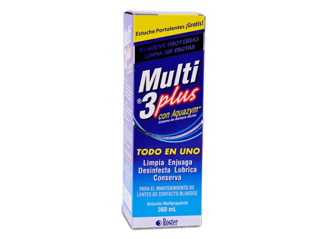 Multi- 3 Plus con Aquazym - Frasco 360 ML - Mifarma