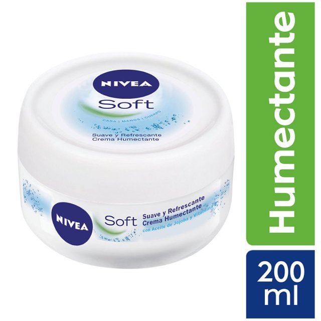 Crema Humectante Nivea Soft 200 ML - Mifarma