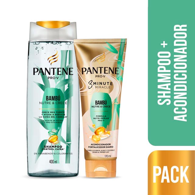 Pack Pantene Pro-V Bambú Nutre & Crece - Mifarma