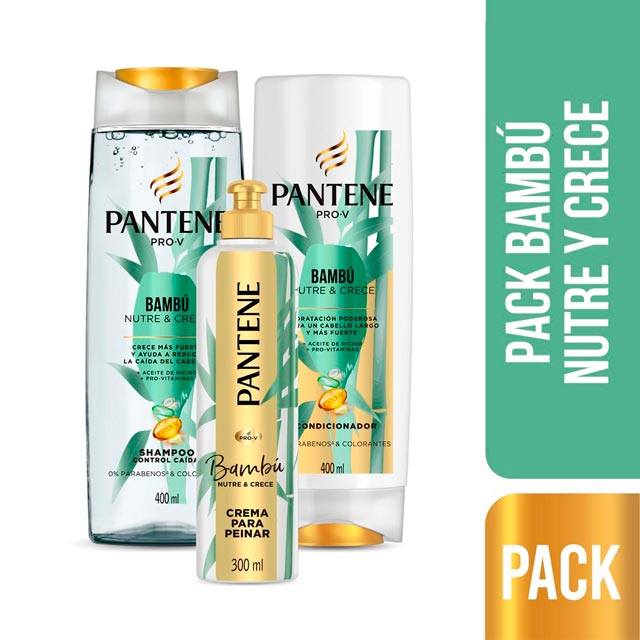 Pack Pantene Pro-V Bambú Nutre & Crece - Mifarma