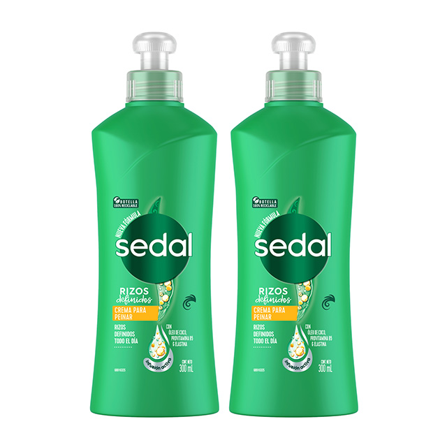 Pack Crema para Peinar Rizos Obedientes Sedal - Mifarma