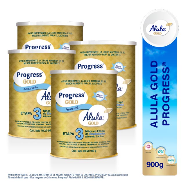 Pack x 4 Alula Gold Progress - Mifarma