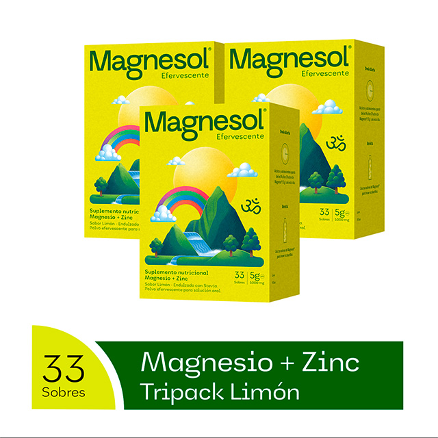 Pack 03 Magnesol en Polvo Limón - Mifarma