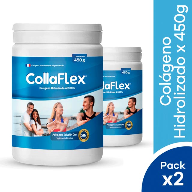 Pack 02 Collaflex Colágeno 450GR - Mifarma