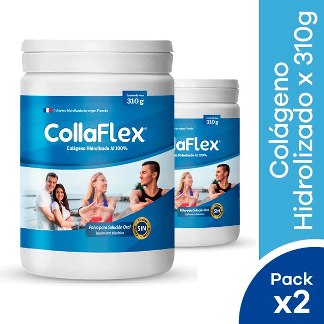 Pack 02 Collaflex Colágeno 310GR - Mifarma