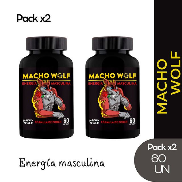 Pack 02 Macho Wolf MW Cápsula - Mifarma