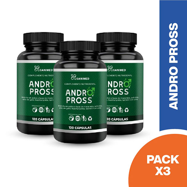 Pack 03 Andro Pross Cápsulas - Mifarma
