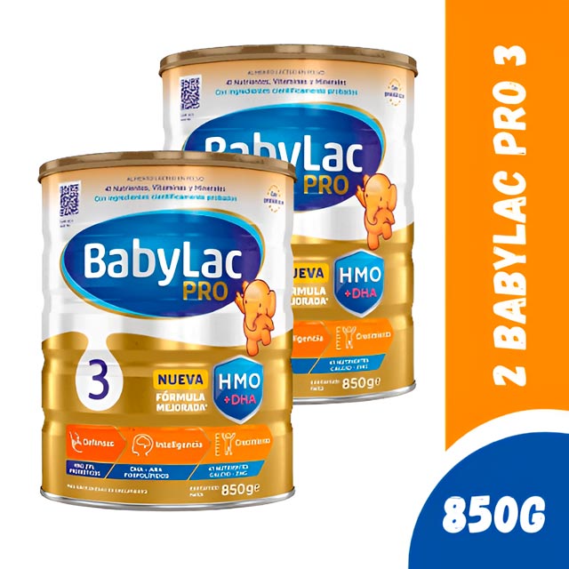 Pack 02 Babylac Control 3 HMO 850Gr - Mifarma