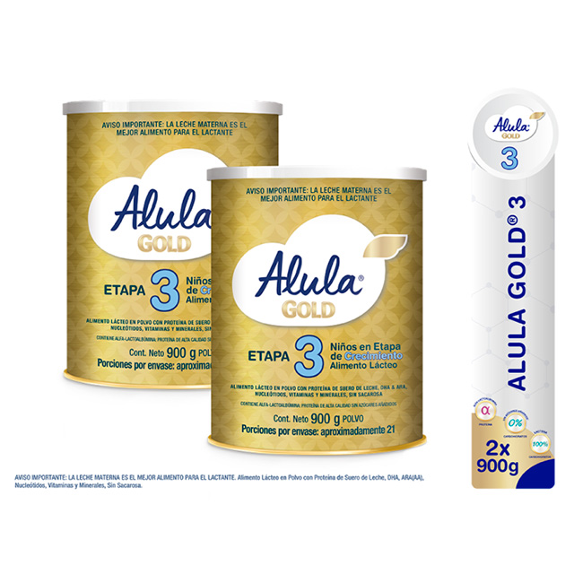 Pack 2 Alula Gold Progress 900 GR - Mifarma